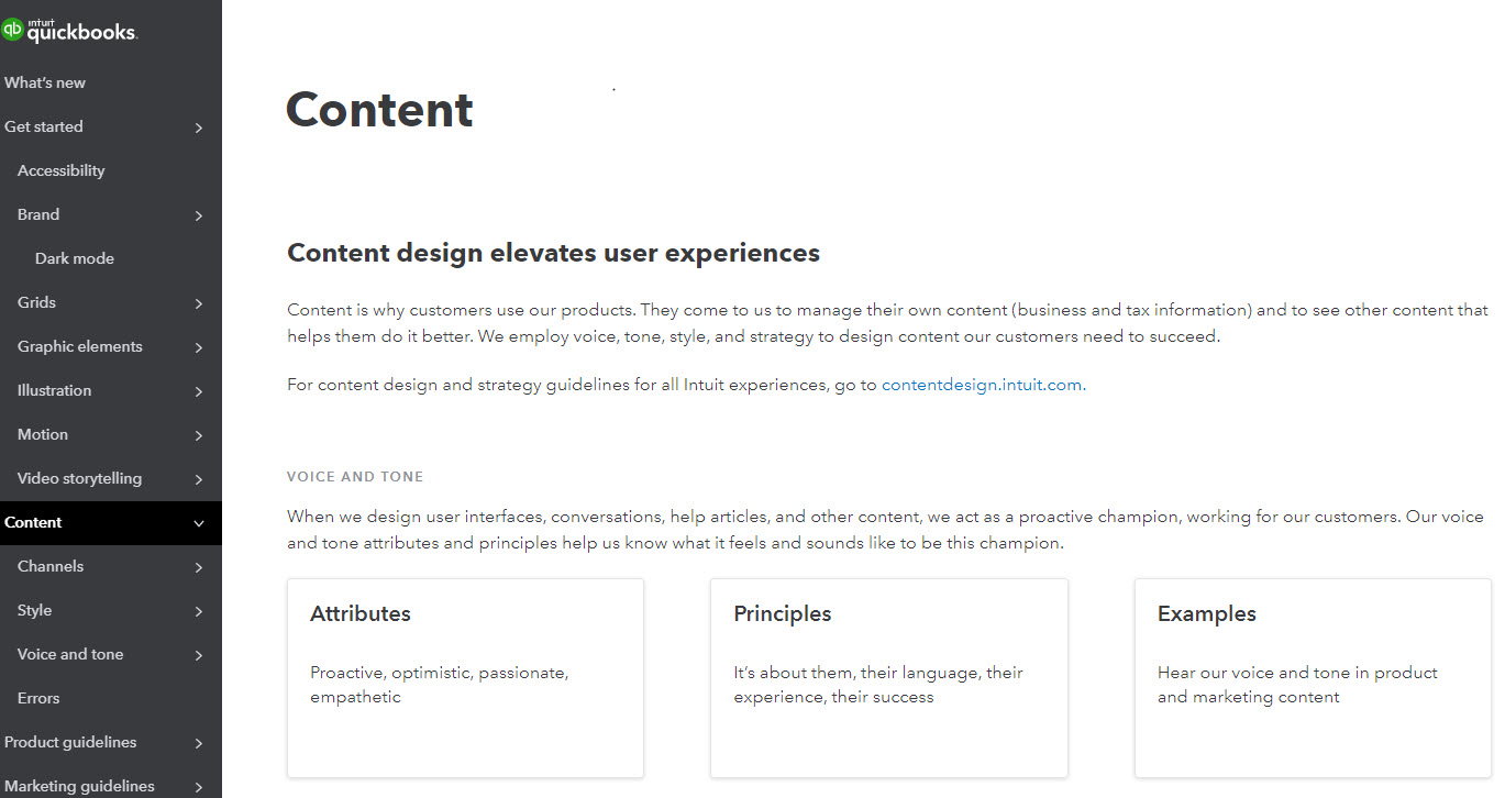 Copywriting style guide examples – Sandra Muller